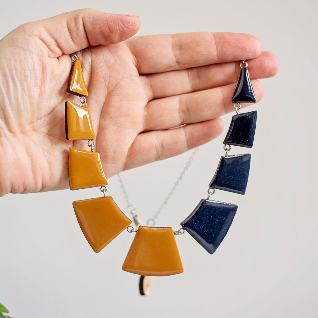 Handmade Statement Necklace, Unique Womens Necklace - Etsy Australia