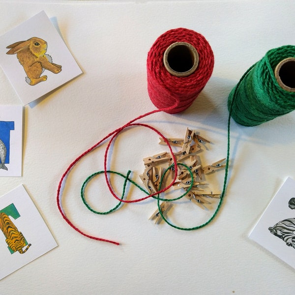 String and Pegs - Etsy