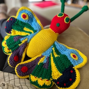 The Hungry Caterpillar, Butterfly & Cocoon Digital Crochet Pattern - Etsy