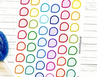 Social Media Twitter Logo Stickers Sheet. - Etsy