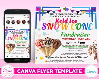 Snow Cone Flyer - Etsy