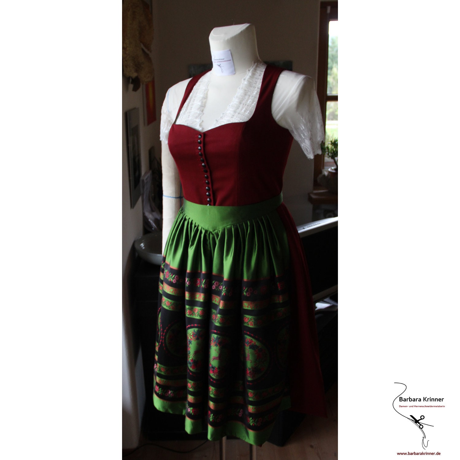 Paper Sewing Pattern Dirndl - Etsy