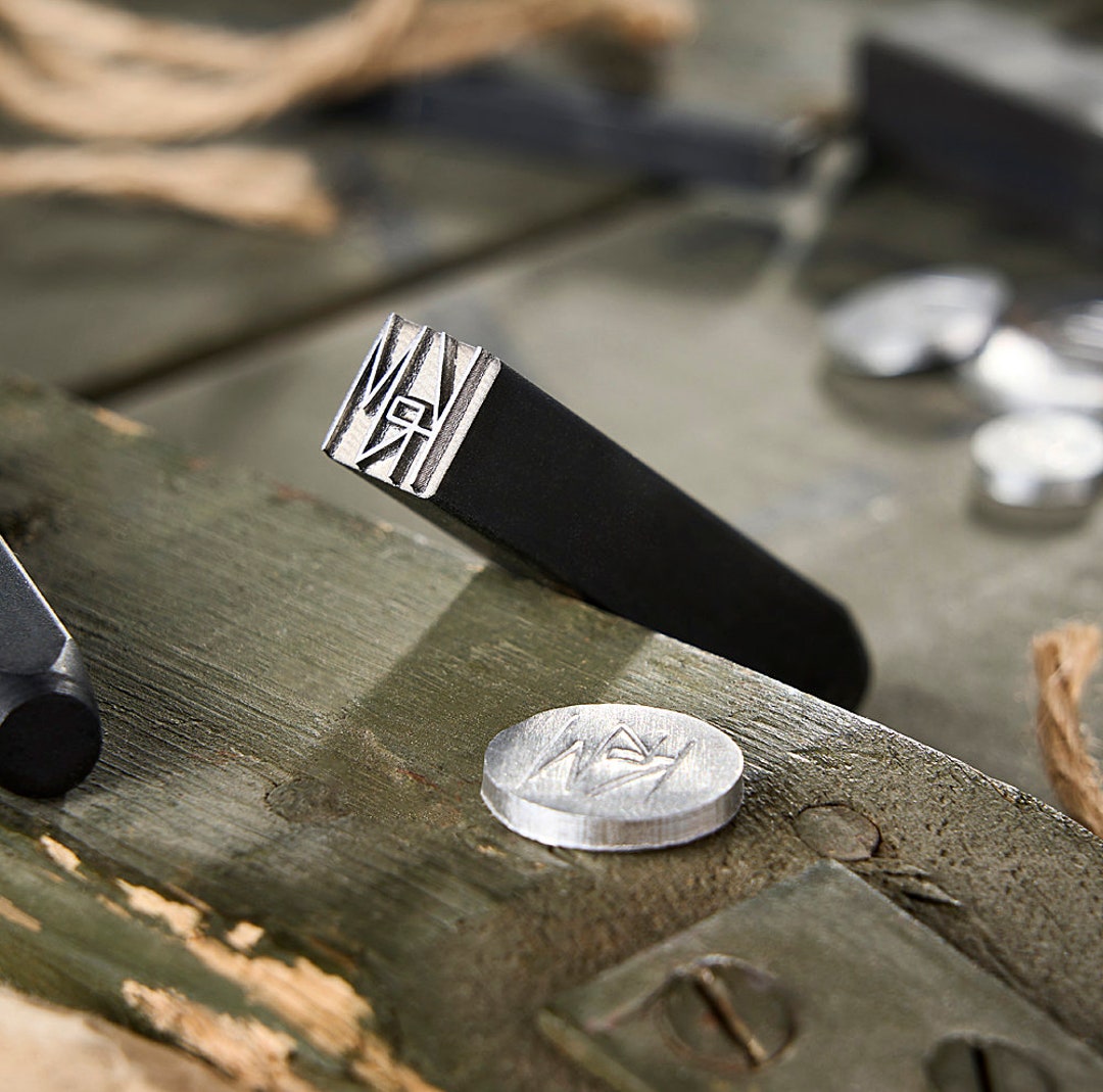 Custom Logo Square Stamp for Blacksmithing Custom Metal Stamp ...