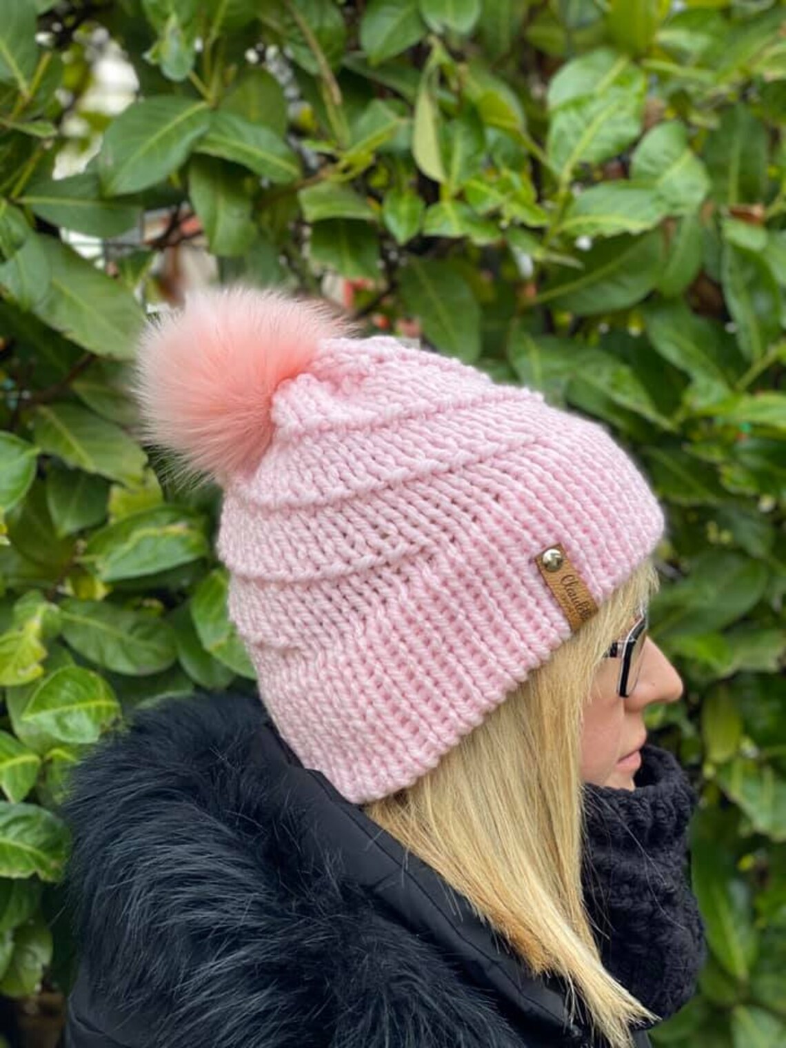 KNIT Bulky Double Brim Hat Pattern / Claudetta Hat / EASY / PDF - Etsy