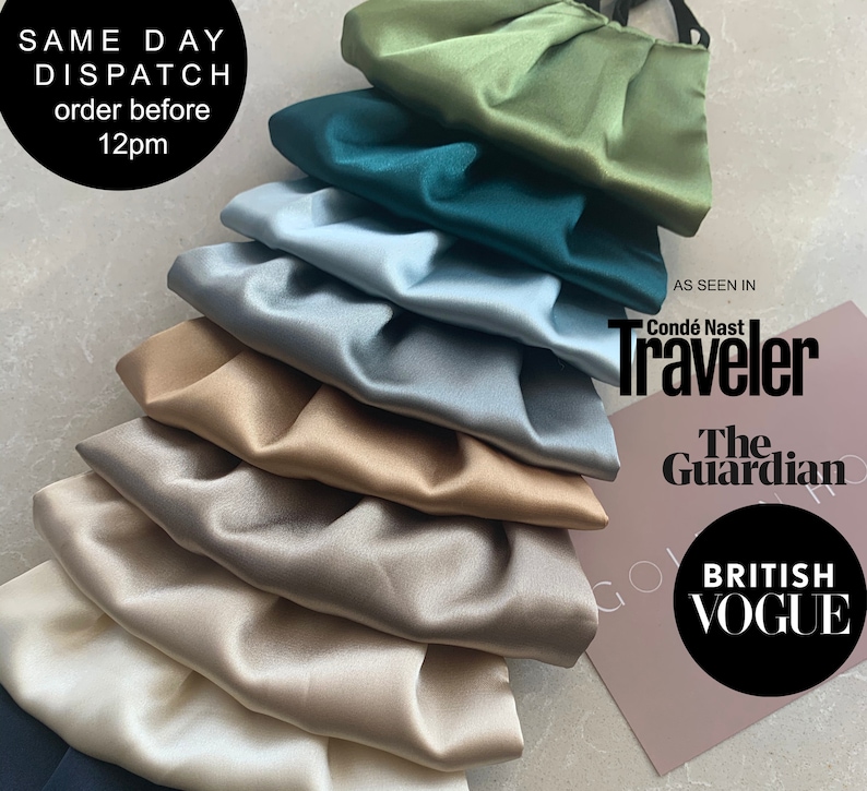 Same Day Dispatch Silk Mask Made in U.K Face Mask - Etsy