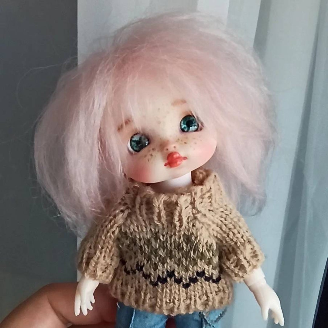 1/12 BJD Custom Doll. Full Set BJD With Clothes. - Etsy