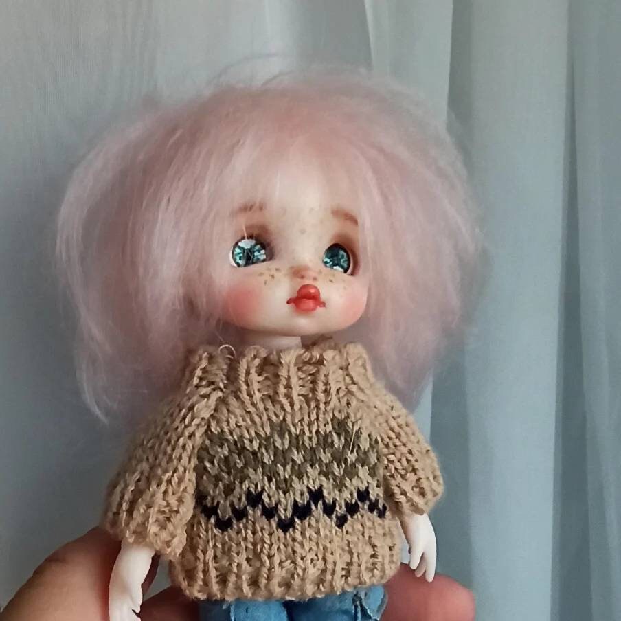 1/12 BJD Custom Doll. Full Set BJD With Clothes. | Etsy