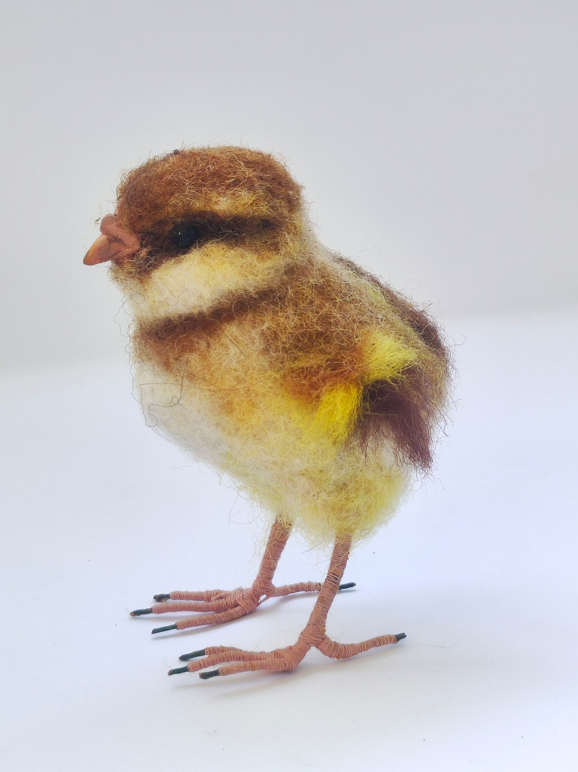 Needle Felted Baby Chick, Wool. Easter Chick, Realistic Toy - Etsy