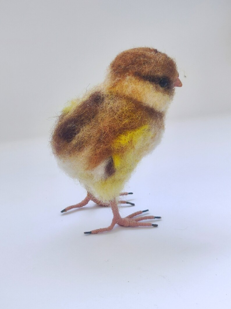 Needle Felted Baby Chick, Wool. Easter Chick, Realistic Toy - Etsy