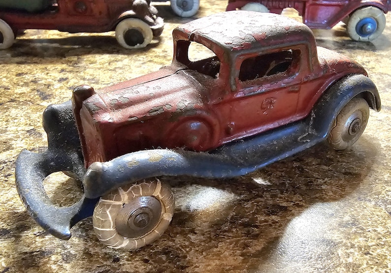 Vintage Cast Iron Cars and Trucks! - Etsy