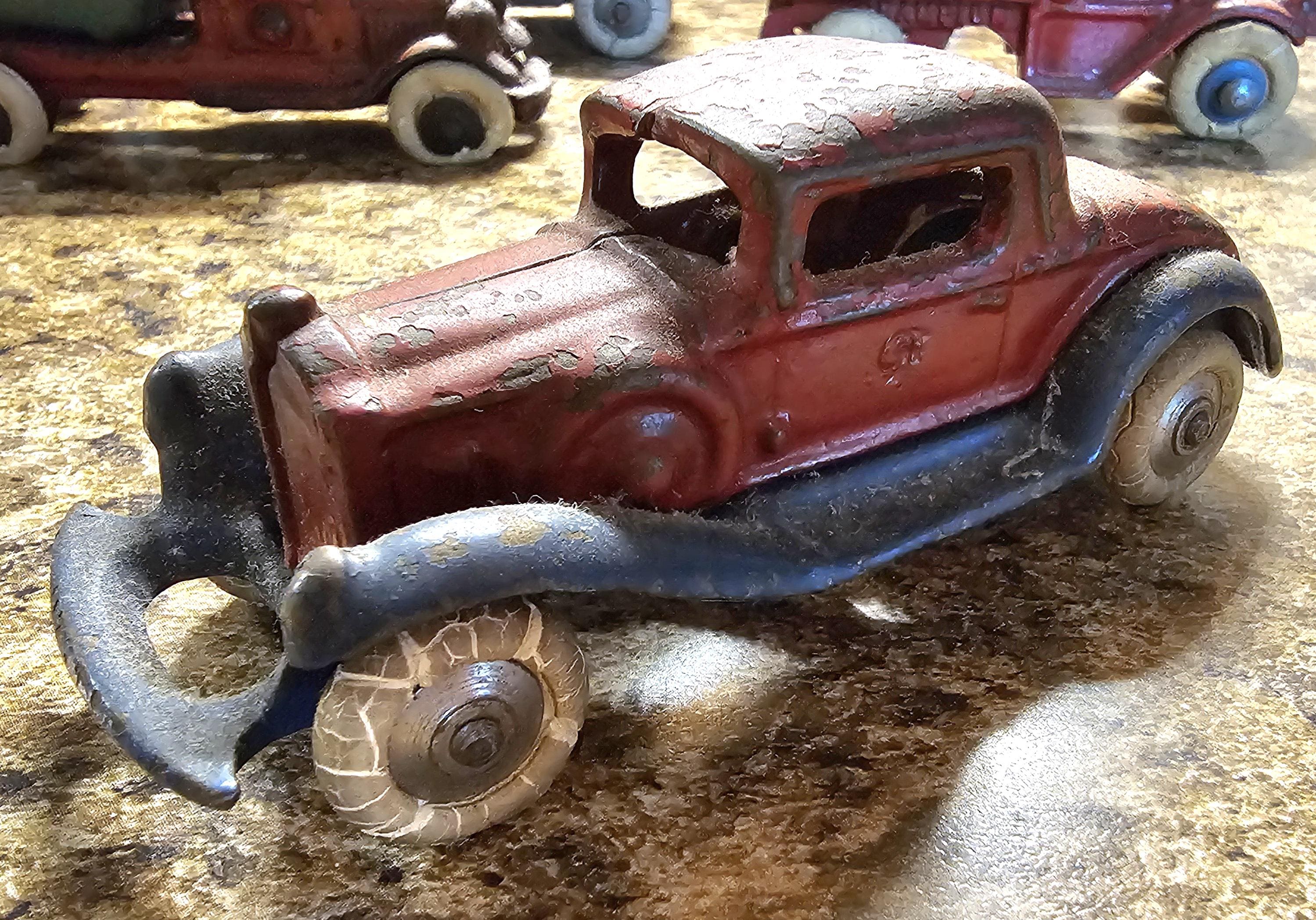 Vintage Cast Iron Cars and Trucks! - Etsy