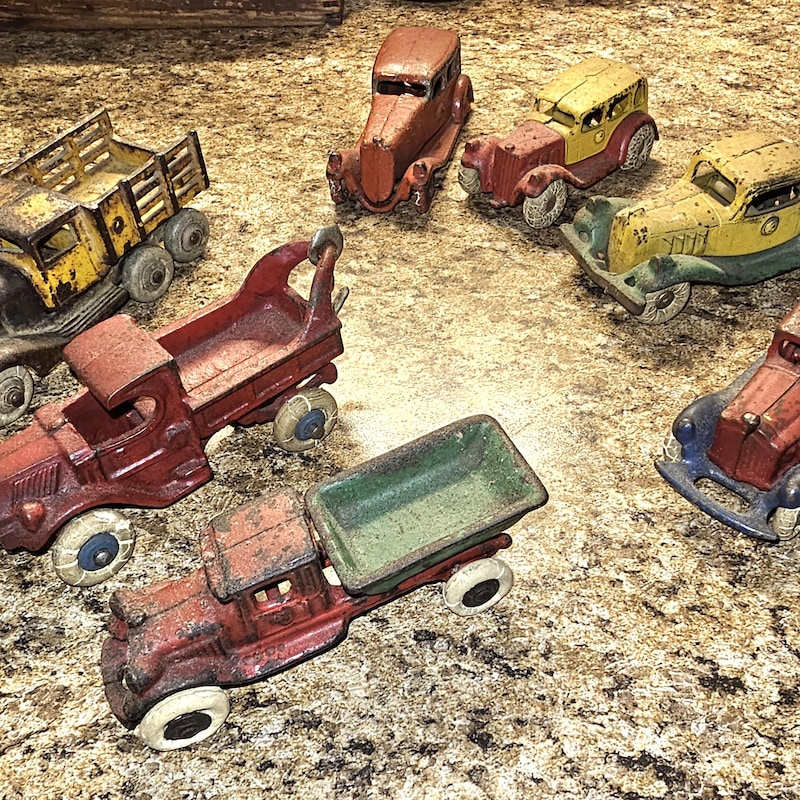 Hubley Cast Iron Toy Car - Etsy