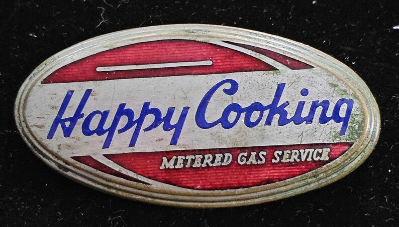Vintage 1950s Magic Chef Enamel Range Emblem RARE - Etsy