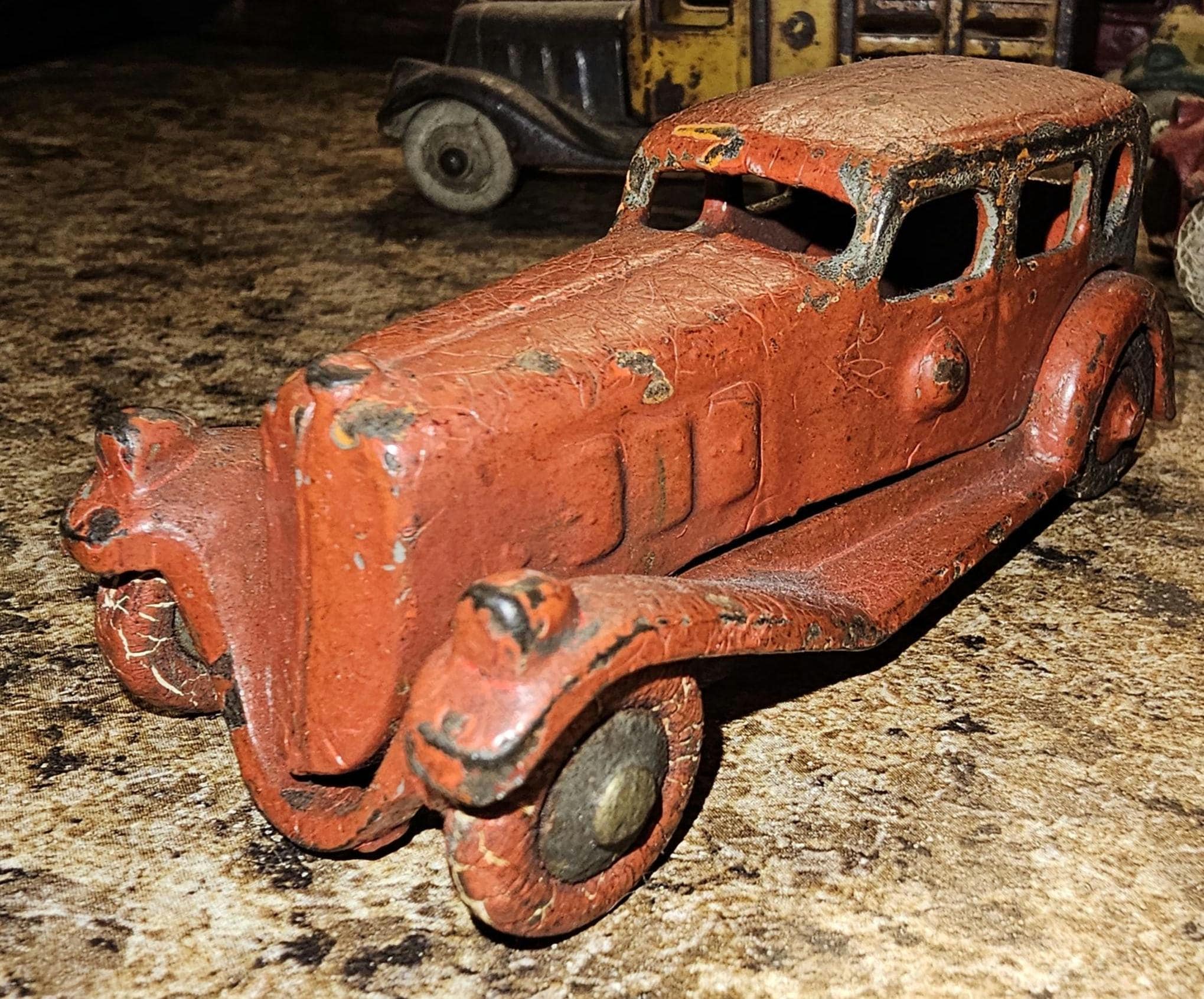 Vintage Cast Iron Cars and Trucks! - Etsy