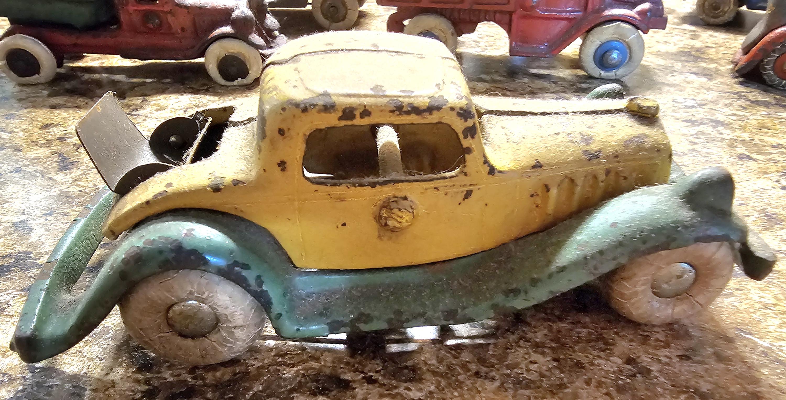 Vintage Cast Iron Cars and Trucks! - Etsy