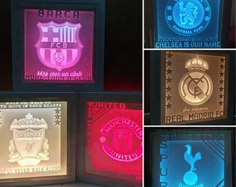 Lightbox Wood Paper-cut up Movie Inspired Home - Etsy