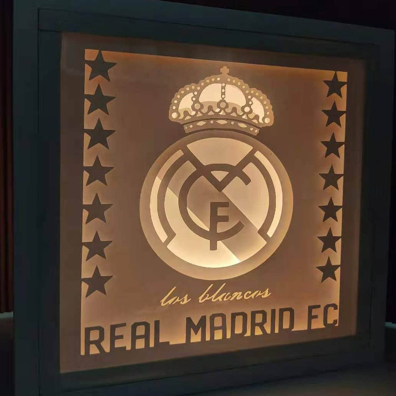 Custom Sports Club Lightbox: Papercut LED Nightlight - Etsy