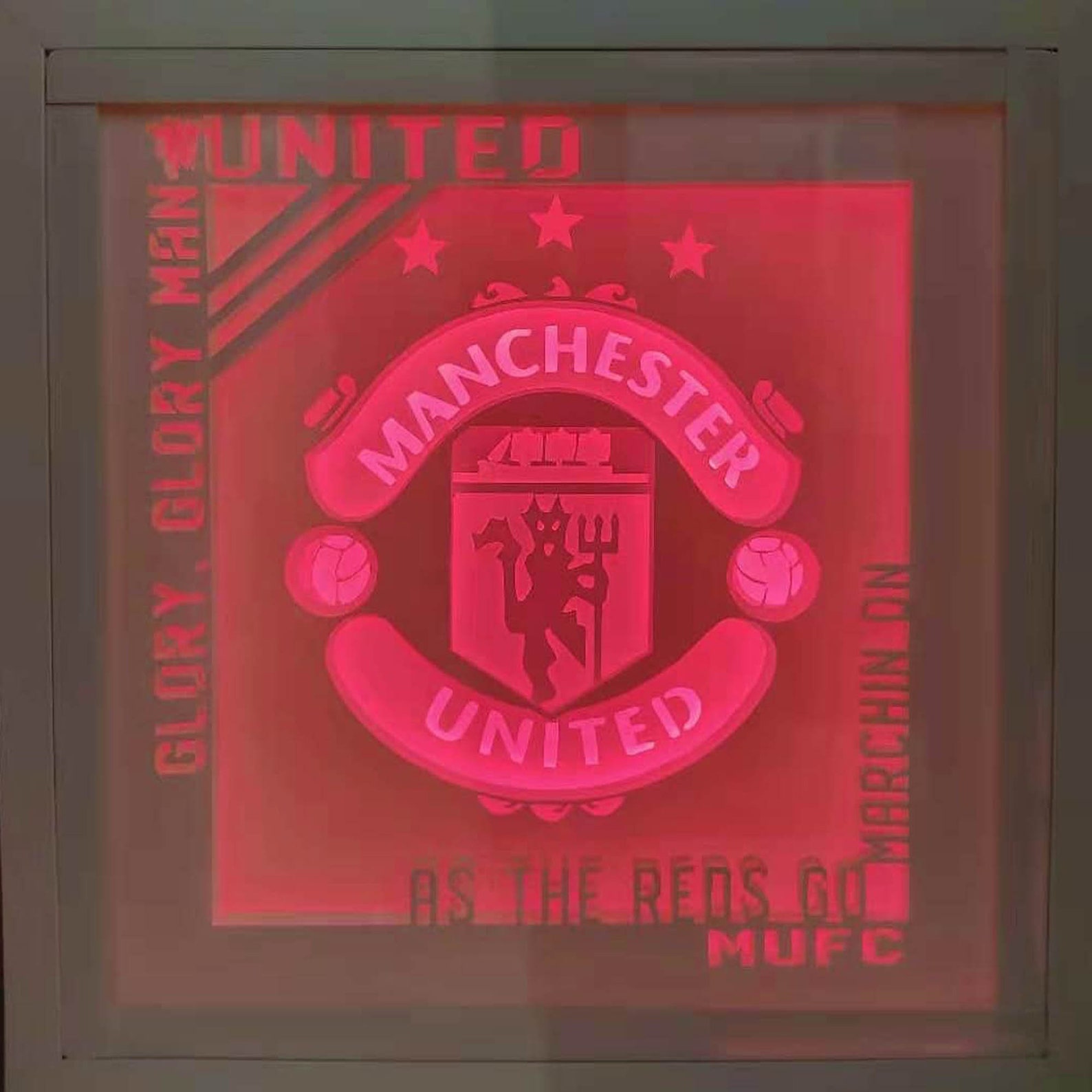 Custom Sports Club Lightbox: Papercut LED Nightlight - Etsy