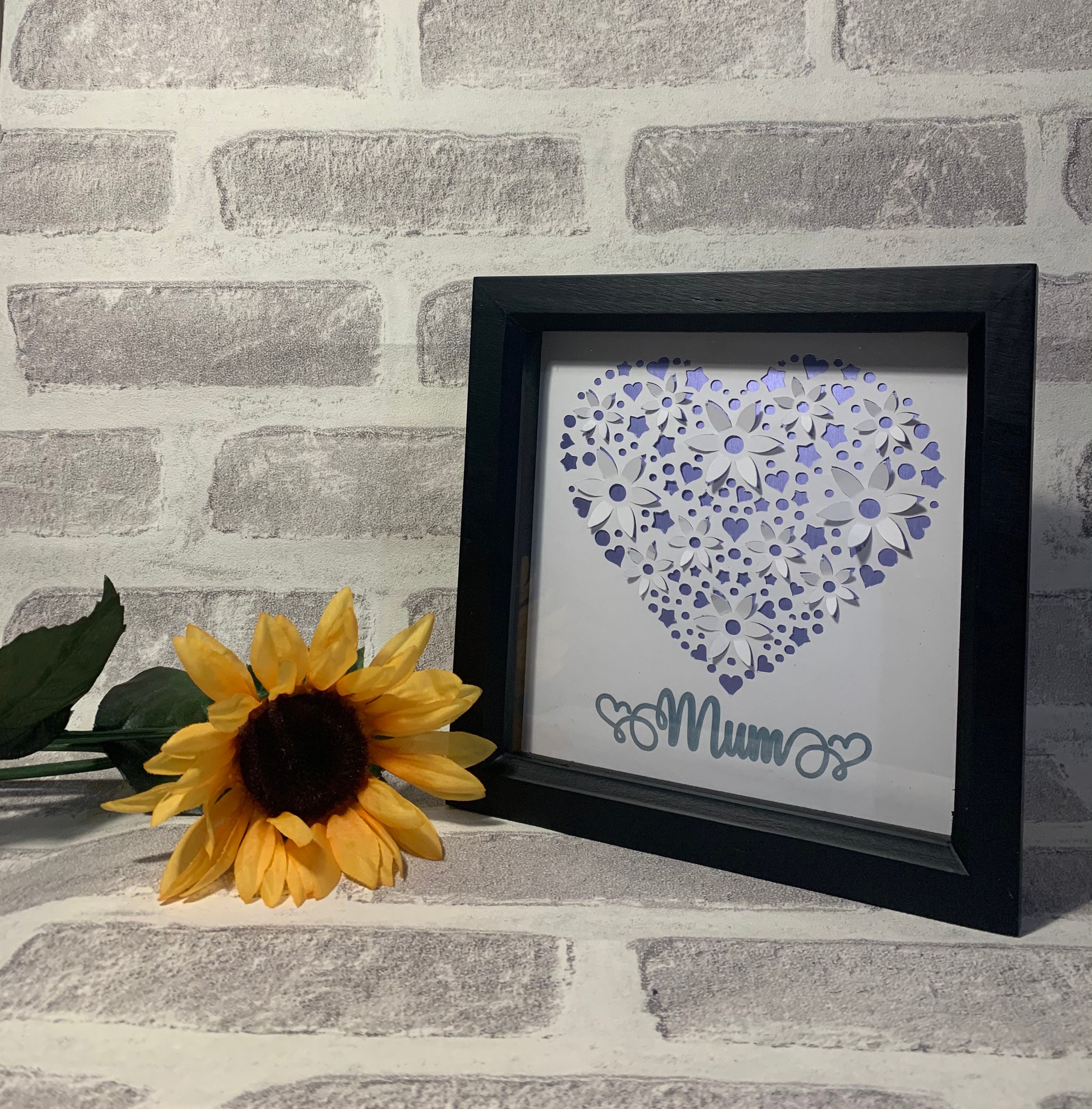 Pop-out Box Frame, Can Be Made to Suit Colour Themes and With ...