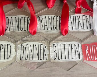 Christmas Tags, Farmhouse Style, Ornaments,wooden Ornaments Ray Dunn ...