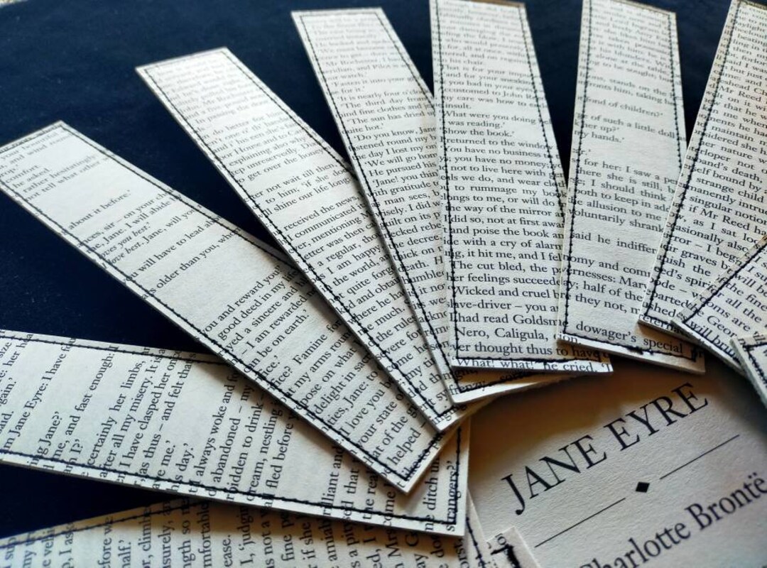 Jane Eyre Bookish Bookmark, Charlotte Brontë - Etsy