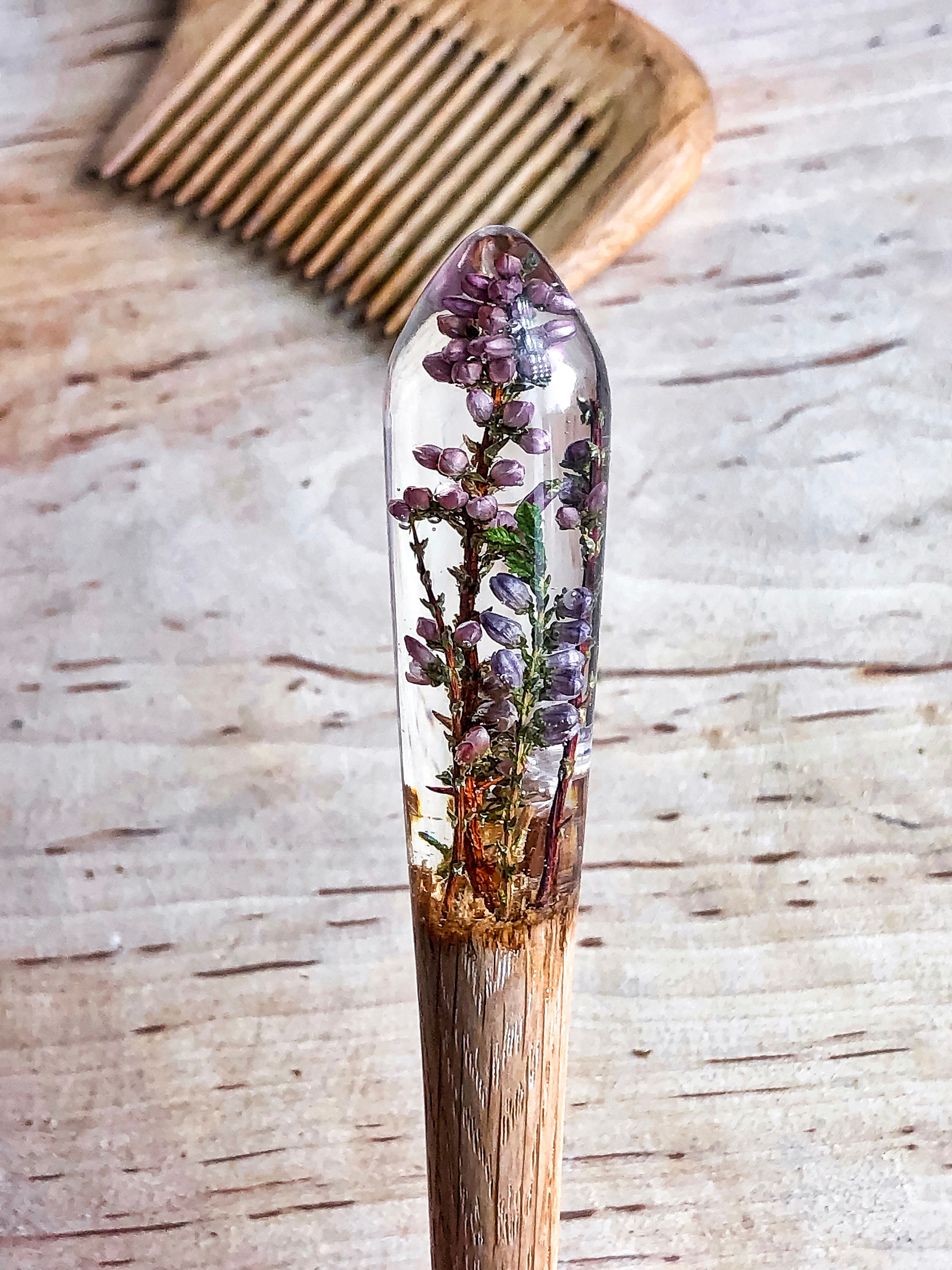 Wooden Hair Stick Resin Wood Hair Pin Epoxy Wood Jewelry Hair - Etsy