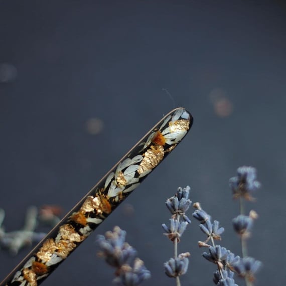 Personalized Wooden Hair Stick Hair Pin With Engraving Hair | Etsy