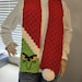 Holiday Scarf. Cute and Warm! Grinch Inspired. Available in 2 Lengths ...