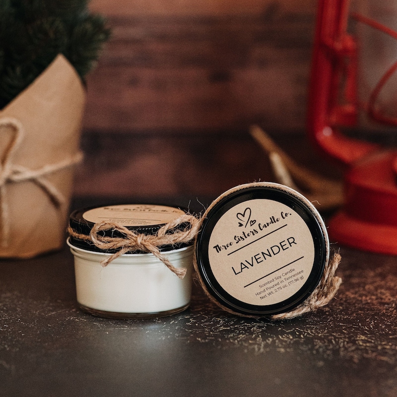 Lavender Candles No Label - Etsy