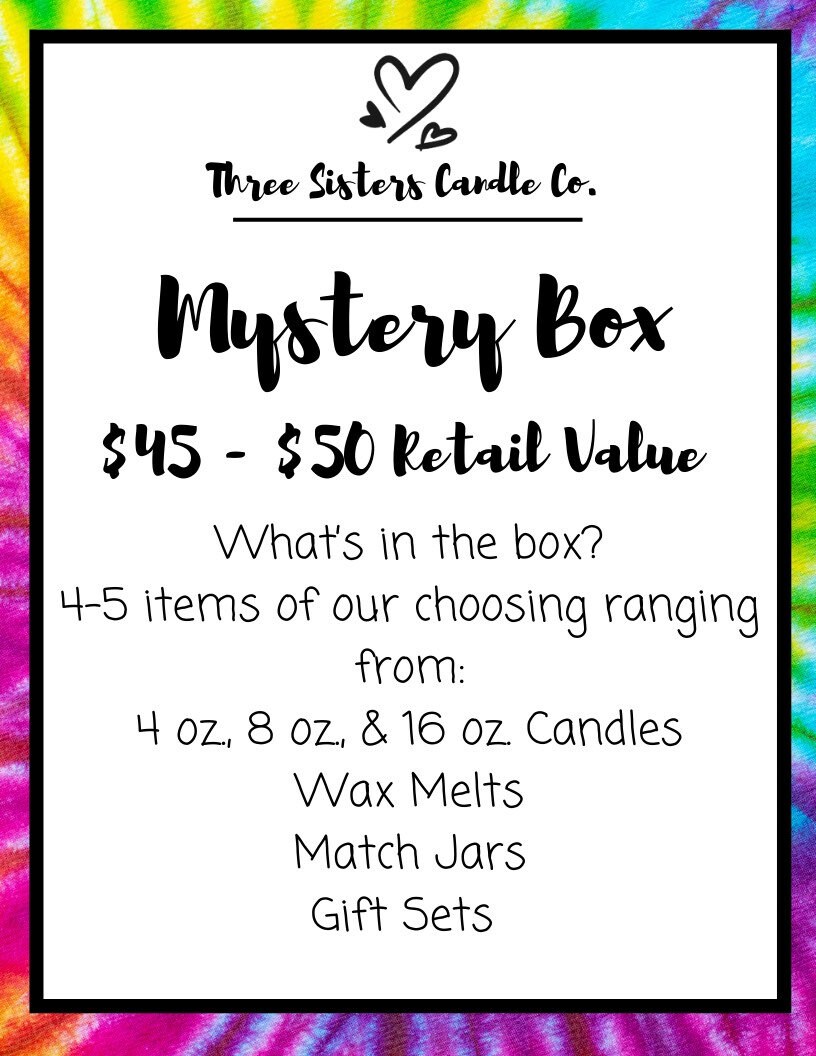 Mystery Candle Gift Box Candle Gift Gift for Her Self | Etsy