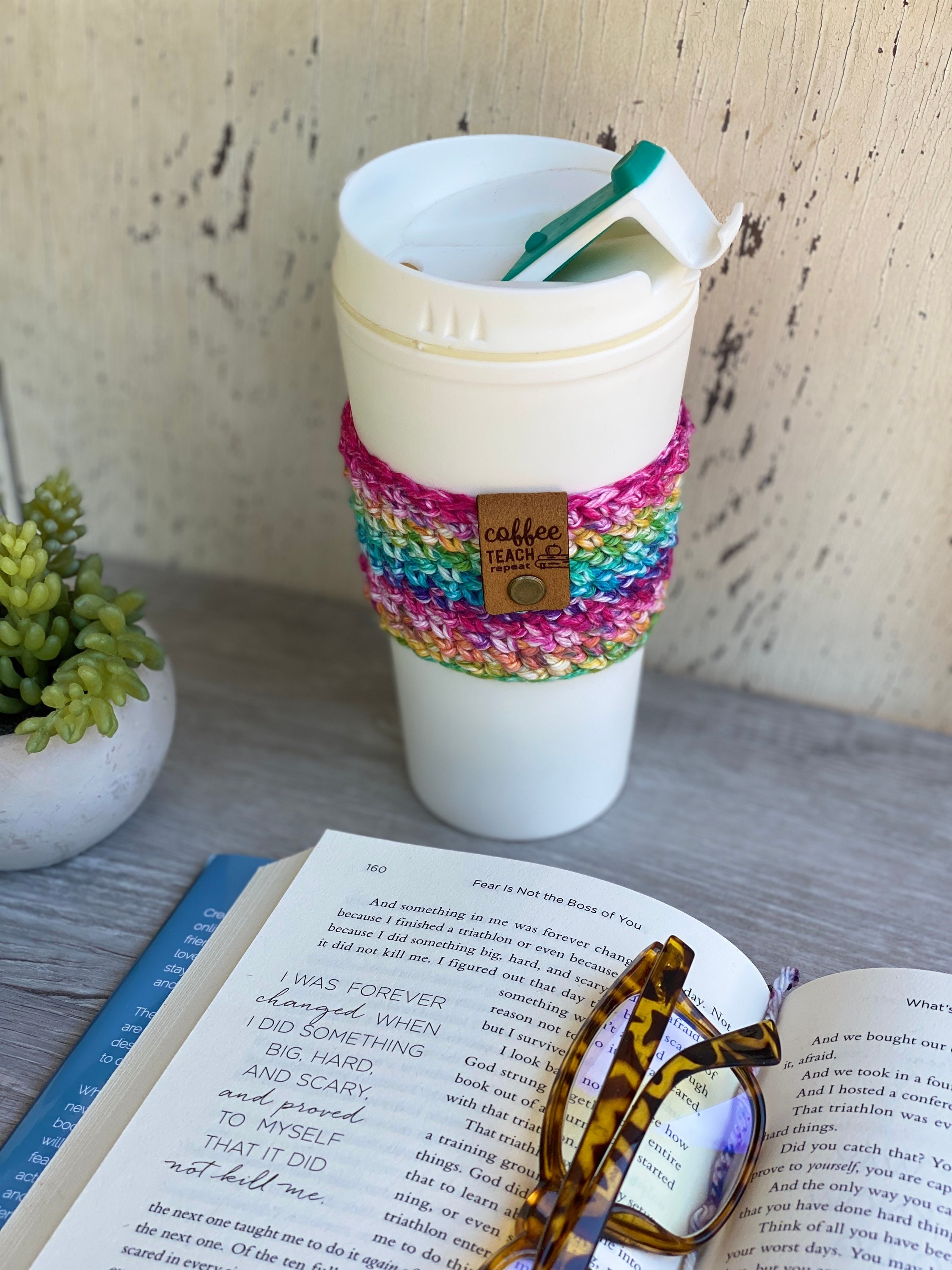Crochet Coffee Cozy Crochet Pattern Hot Coffee Cozy Crochet - Etsy