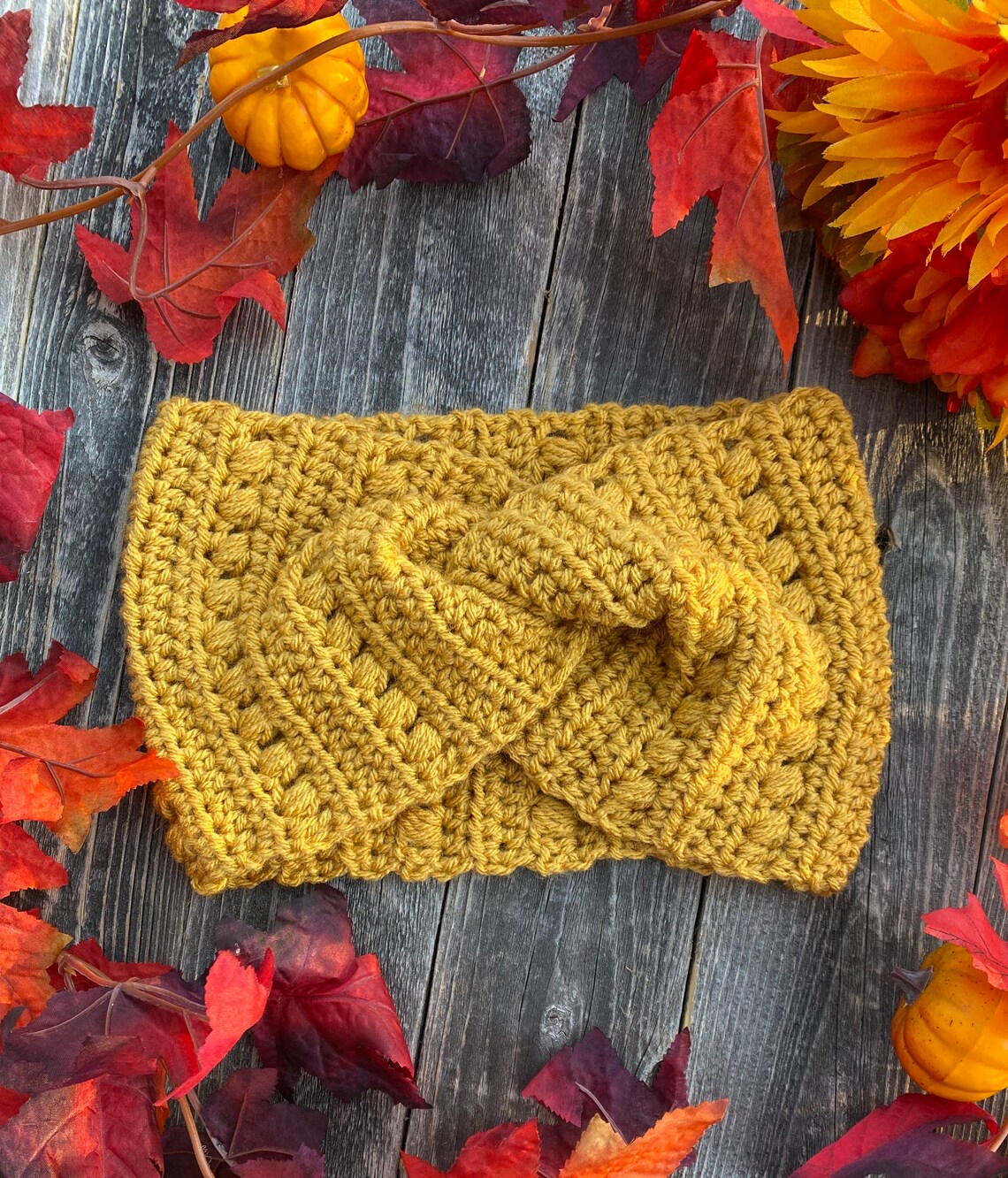 Crochet Twisted Ear Warmer Pattern Crochet Ear Warmer Etsy