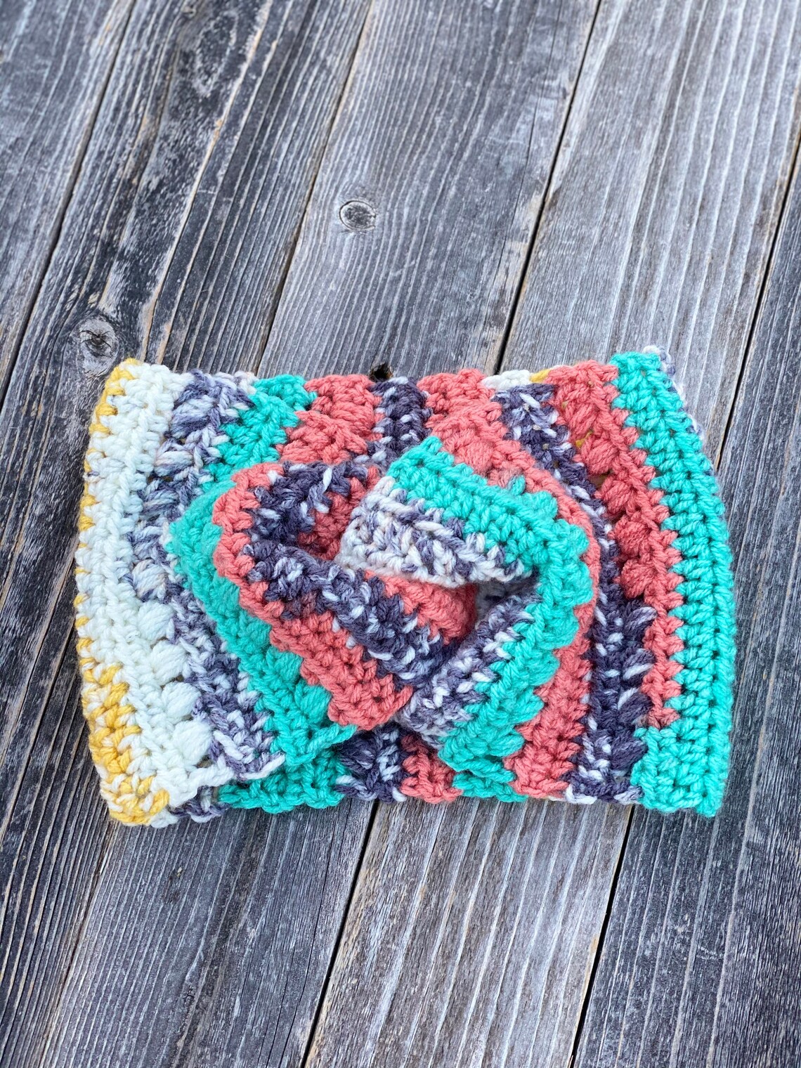 Crochet Twisted Ear Warmer Pattern Crochet Ear Warmer Etsy