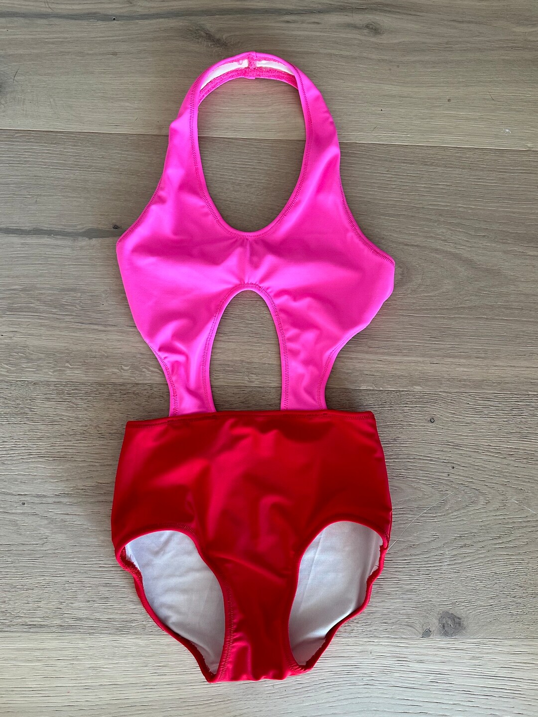 Two-tone Cutout Dance Leotard for Girls, Dance Convention Outfit ...