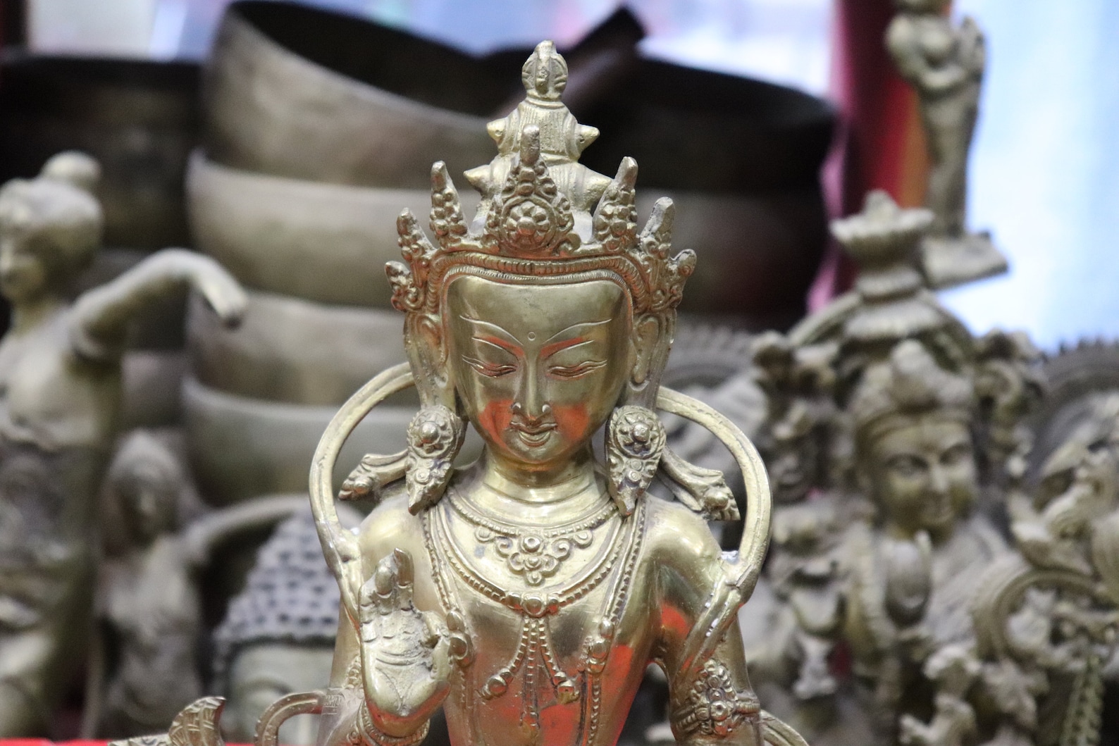 White Tara Buddhist Goddess of Compassion and Longevity - Etsy