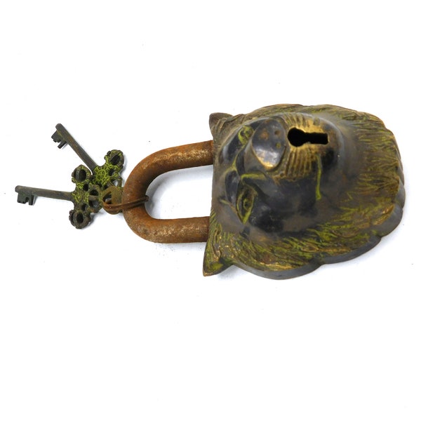 Lion Padlock - Etsy