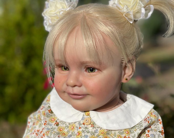 Custom Order Reborn Toddler Doll Nicole Child Size Girl By Natali Blick