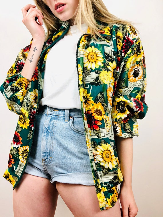 90s bomber jacket - Gem