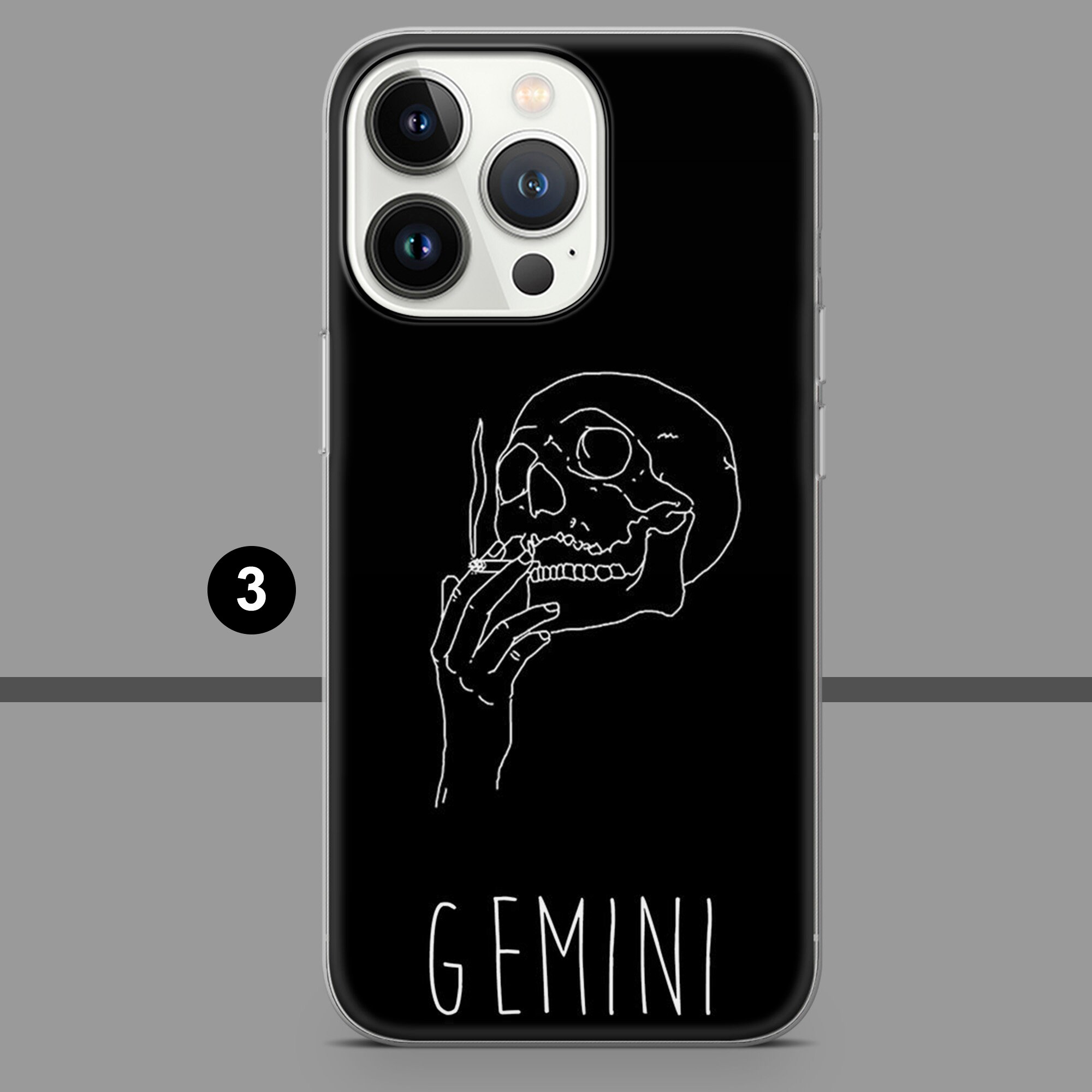 Gemini Phone Case Dioscuri Zodiac Sign Cover for iPhone 14 Pro, 13, 12, 11, XR, 8, Samsung S23 ...