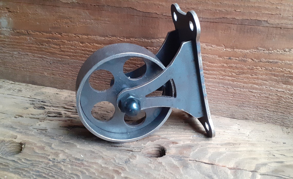 Roue en métal pour roue de meubles industriels pour le | Etsy