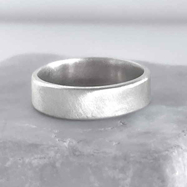 Matte Finish Ring - Etsy