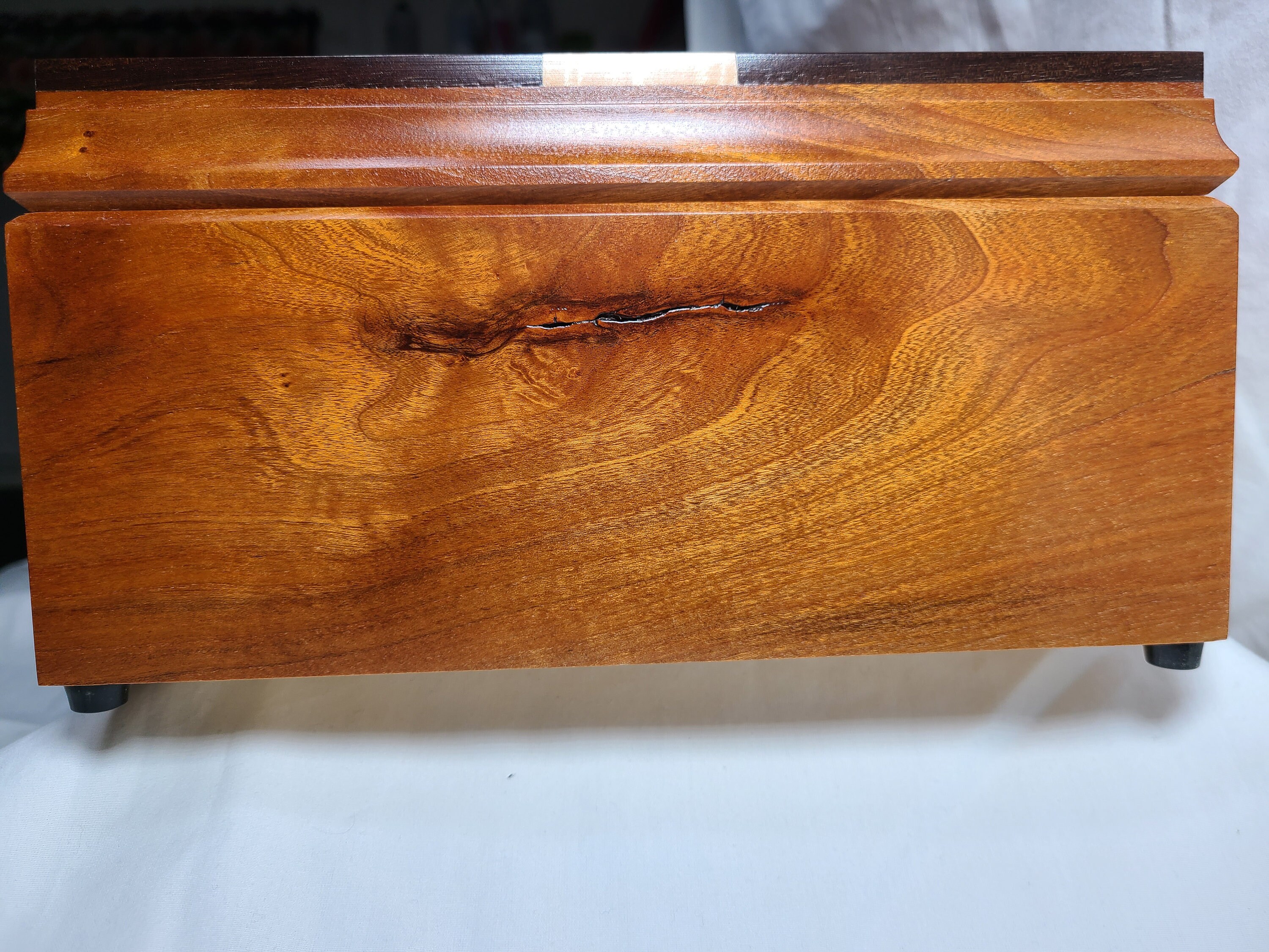 Cherry Humidor W/curly Maple and Katalox Wood Trim - Etsy