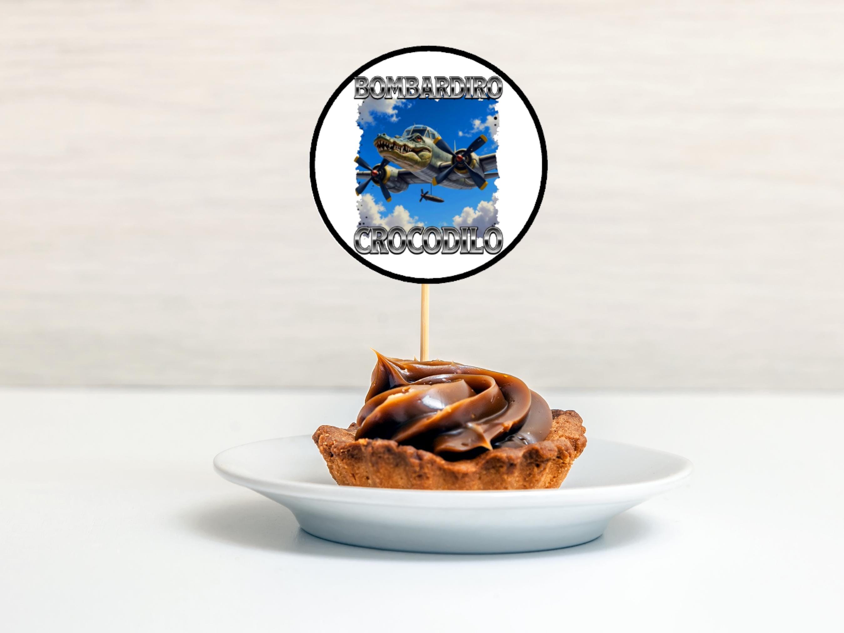 Italian Brainrot Cake Topper | Meme-inspired Party Decor, Funny ...