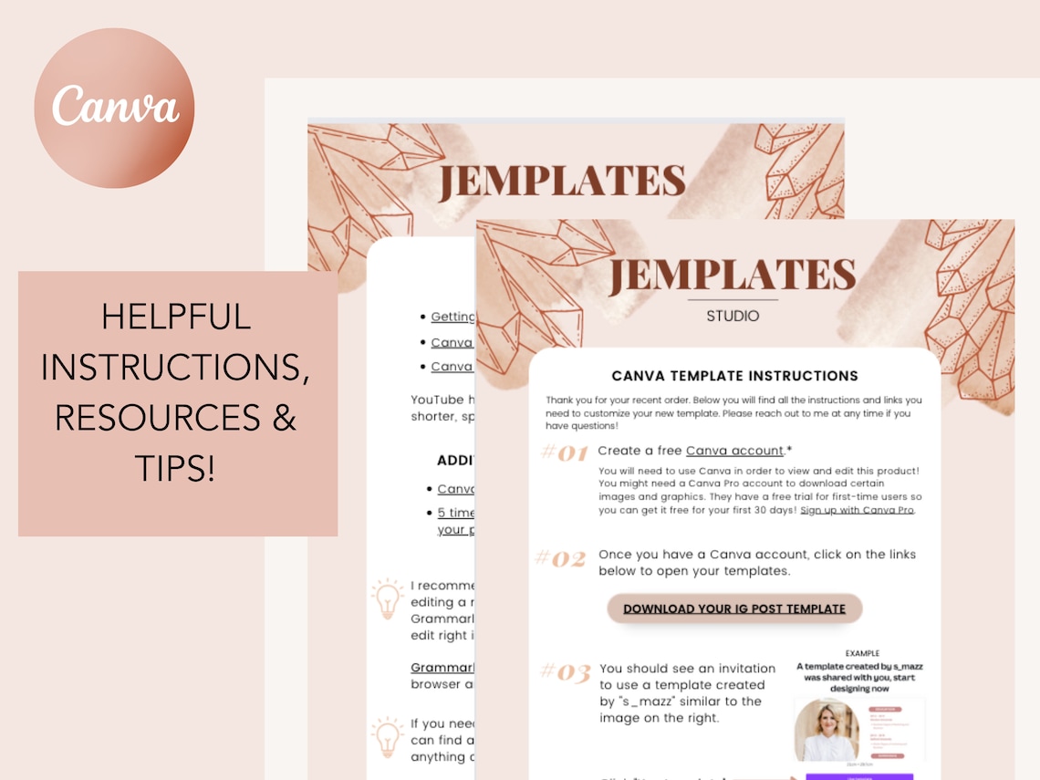 Fiverr Gig Image Templates: Canva Editable Bundle (550x370 Px) (instant ...