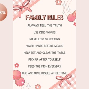 Chore Chart, Kids Chore Tracker, Kids Chore Chart Printable, Printable ...