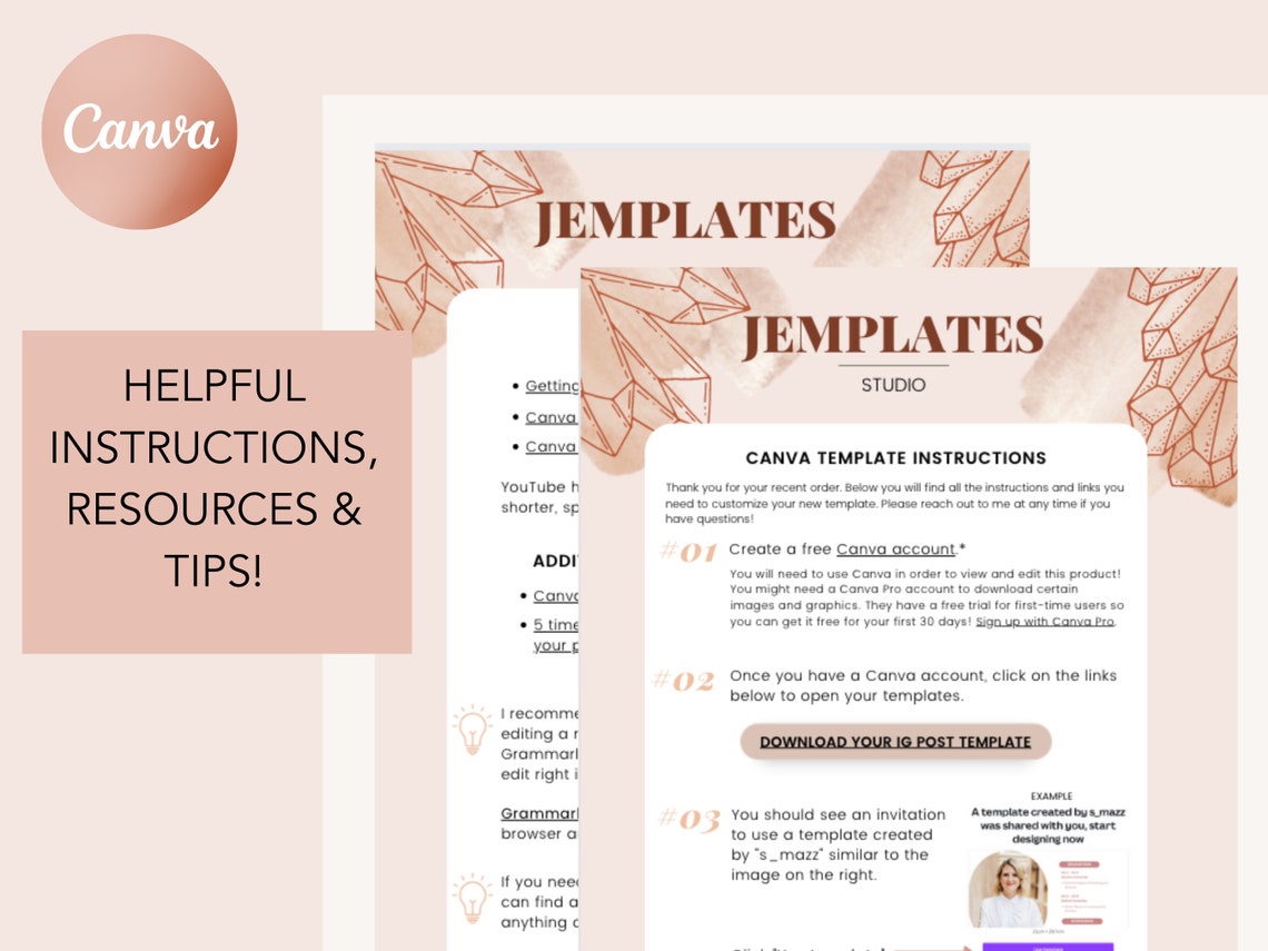 Brand Style Guide Template, Canva Style Guide Template, Canva Style ...