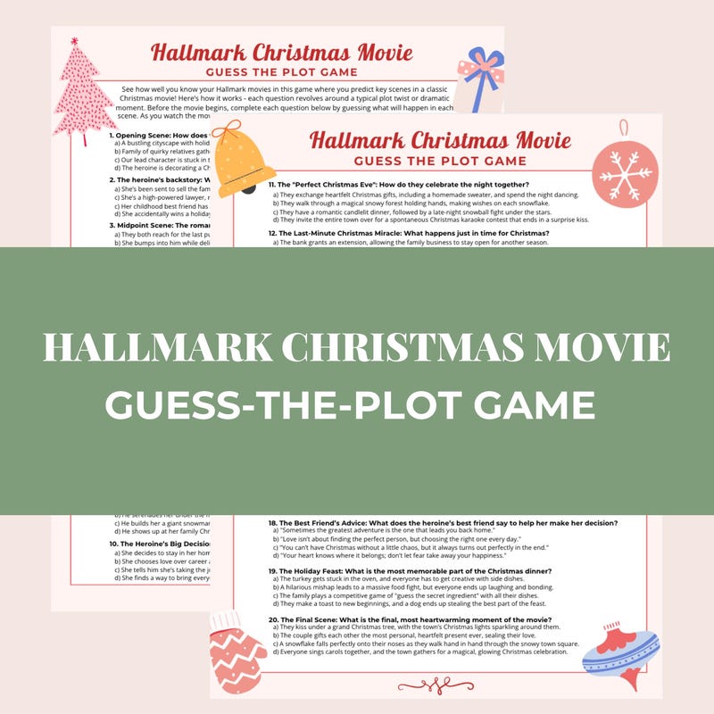 Hallmark Movie - Etsy