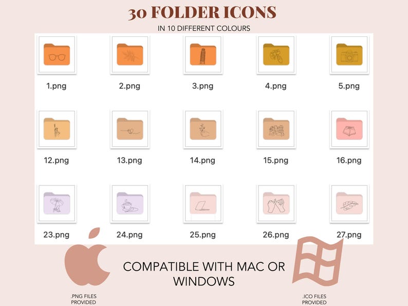 Travel Girl Desktop Folder Icons, Mac and Windows Folder Icons, Cute ...