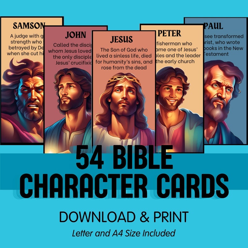 Bible Characters - Etsy