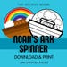 Noah's Ark Spinner Printable Craft, Bible Study Printable Activity for ...